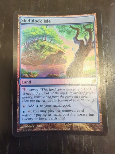 MTG Lightly Played Foil Shelldock Isle - [Lorwyn] | eBay