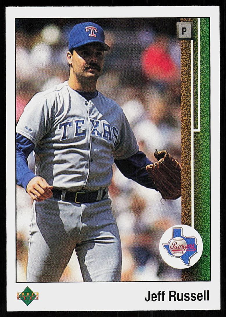 1989 Upper Deck Jeff Russell Texas Rangers #461 | eBay