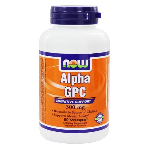 NOW Foods Alpha GPC 300 mg., 60 Vegetarian Capsules | eBay