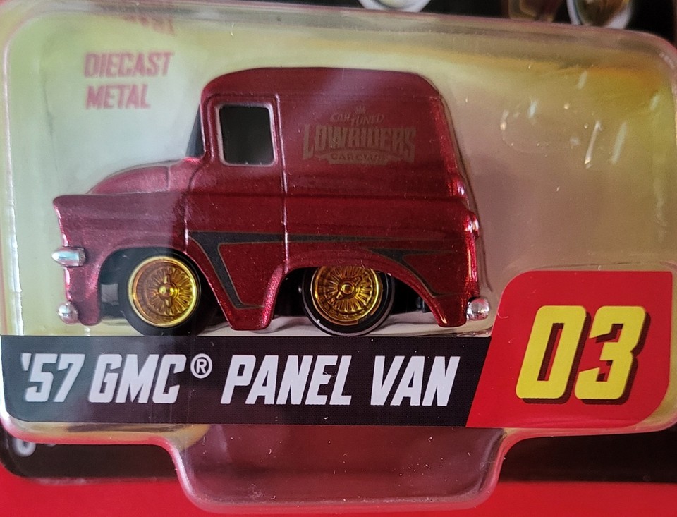 MGA Car Tuned '57 GMC Lowrider Panel Van Walgreens Exclusive 1:64 Scale ...