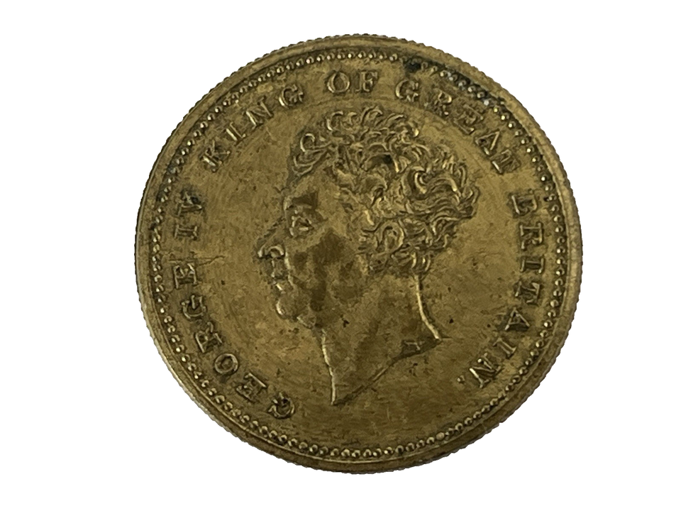 1830 GeorgeIV Death Medal Token Coin Brass | eBay