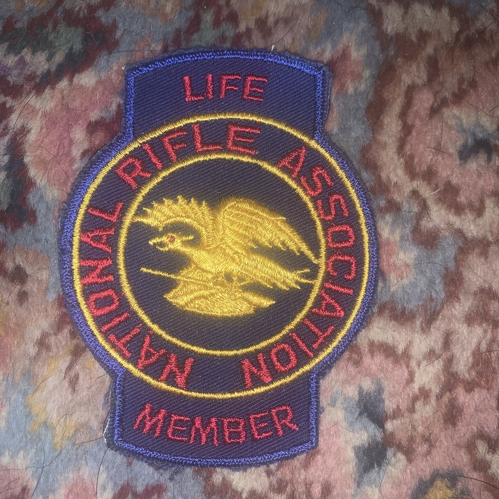 Vintage NOS - National Rifle Association Life Member Patch 4 1/4” X 3” UNUSED | eBay