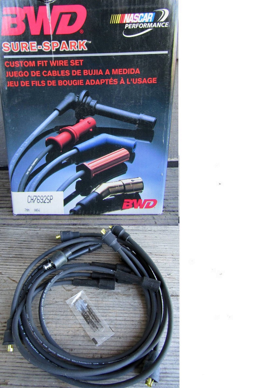 NEW BWD SURE SPARK CH7692SP CUSTOM FIT SPARK PLUG WIRE SET | eBay