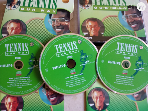 TENNIS OUR WAY PHILIPS CD-I CDi 3 DISC GAME CIB | eBay