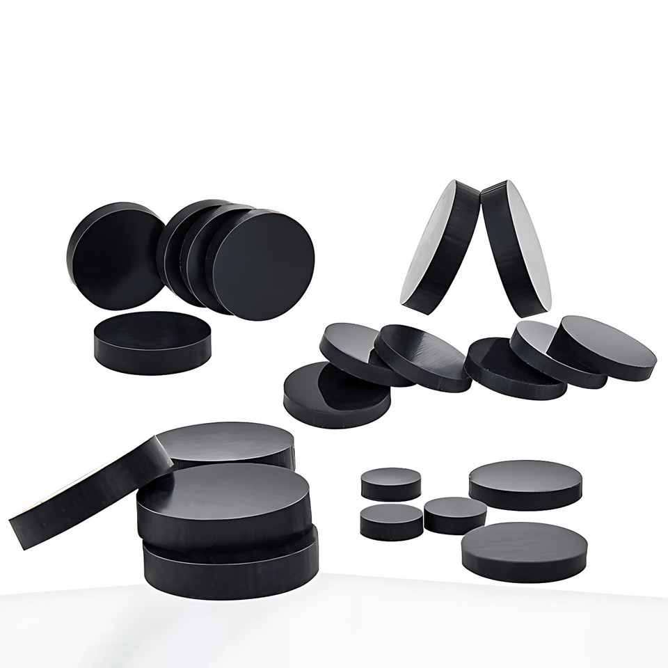 Neoprene Solid Round Rubber Pads Disc Sheet -10 Pcs -Various ...