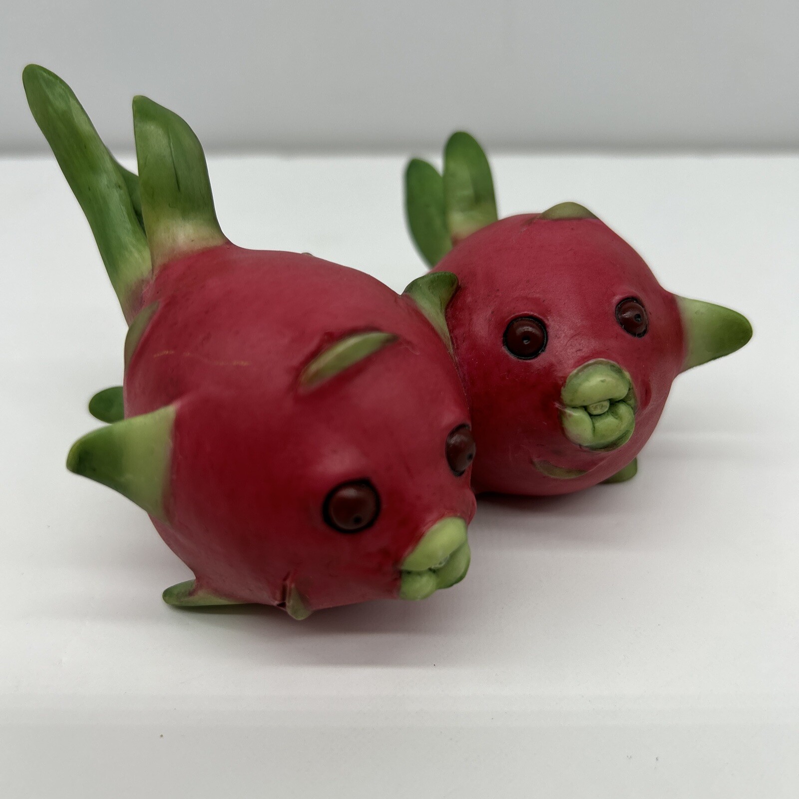 Enesco Home Grown Pitaya Dragon Fruit Fish 2006 Anthropomorphic Fruit ...