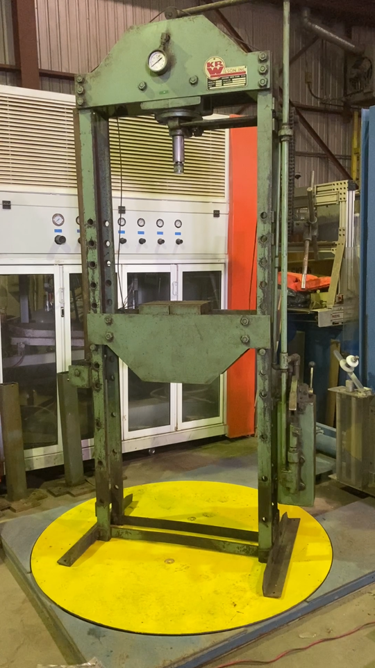 HYDRAULIC PRESS, ‘Wilson’, shop type, H-frame | eBay