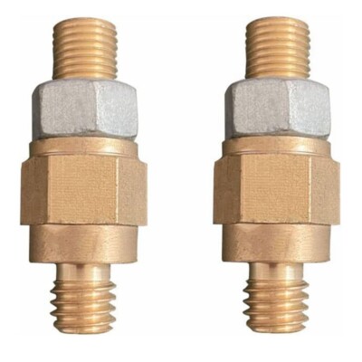 2x Side Post Battery Terminal 3/8 16&24 Bolts Stud Extender Extension ...