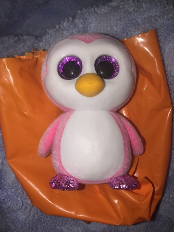 TY Beanie Boos - Mini Boo Figures Series 3 - GLIDER the Pink Penguin (2 ...