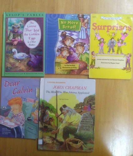 Kids Book Lot The Goose That Laid The Golden Egg, Dear Calvin, Johnny Applesee | eBay