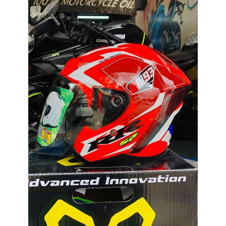 HONDA HRC MM93 MARC MARQUEZ RR MOTO GP REPSOL SAFETY HELMET MHR + GOLD ...