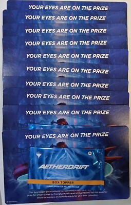 Magic the Gathering Aetherdrift Factory Sealed Box Topper Lot Of 10 | eBay