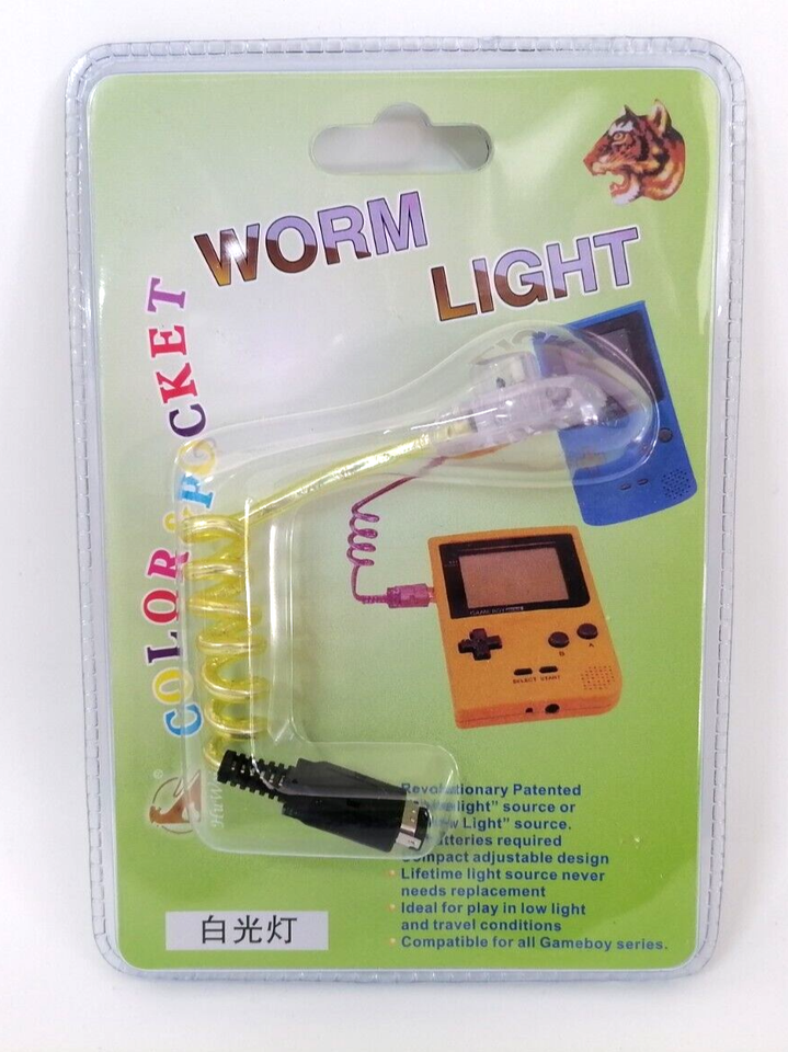 NEW LED Worm Light for Nintendo Game Boy Color Pocket GBC | eBay