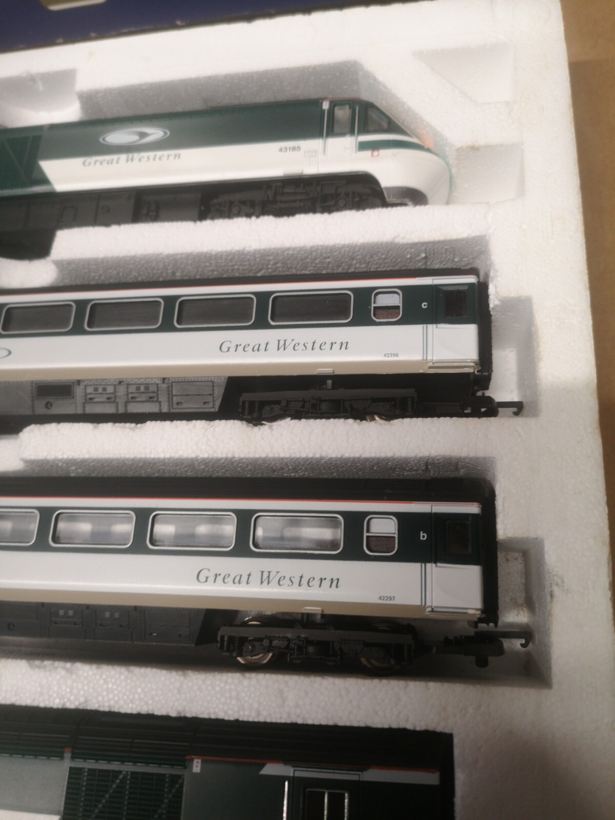 LIMA L419871 CLASS 43 HST Inter City 125 GWT Merlin Livery 4 Car Train ...