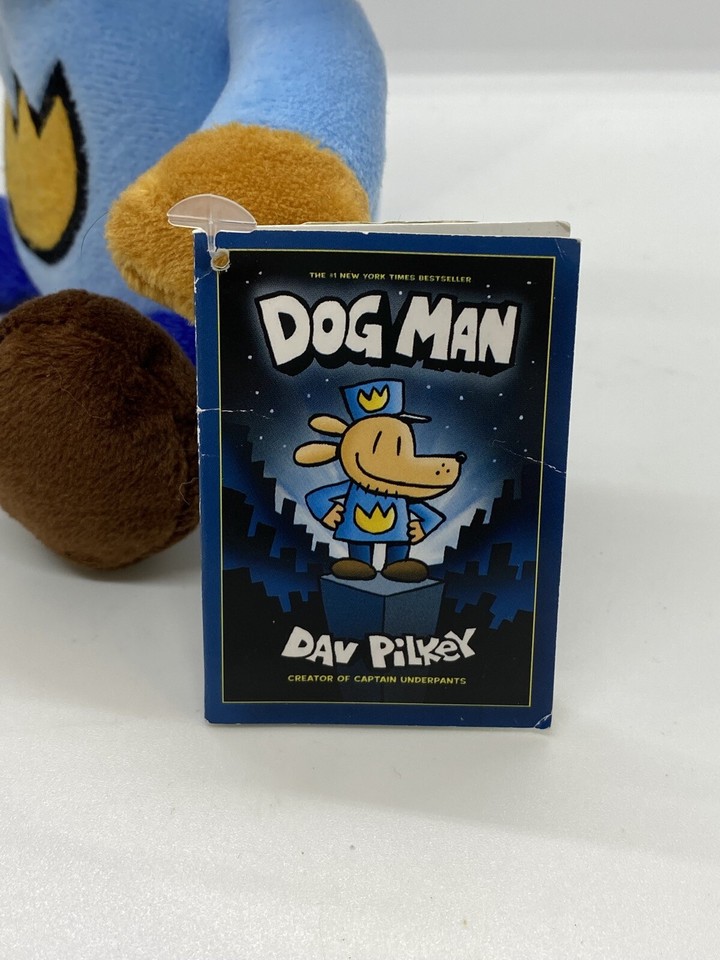 Dog Man (Dav Pilkey) Plush Toy Merry Makers Doll NWT | eBay