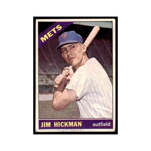1966 Topps Jim Hickman Baseball Cards #402 | eBay