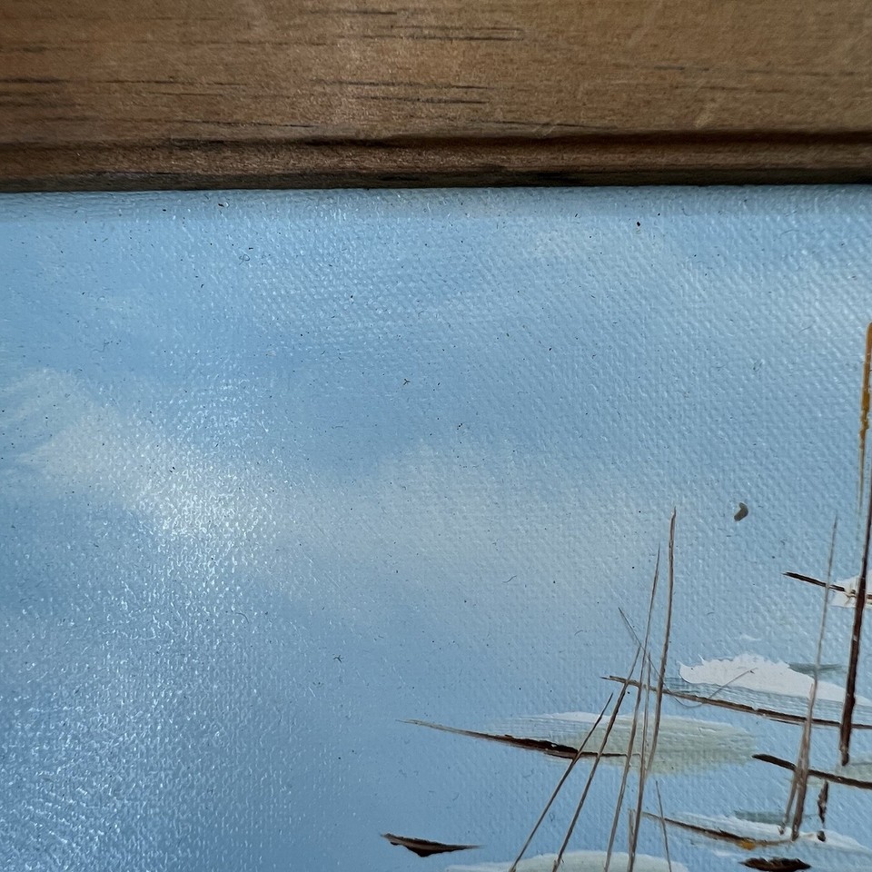 Hewitt R Jackson Original Oil Painting Clipper Ship At Sea Signed ...