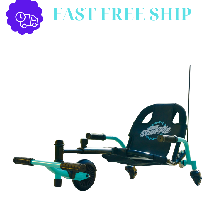 Crazy Cart Shuffle by Razor, Kid-Powered Drifting Go-Kart, Ride-on ...