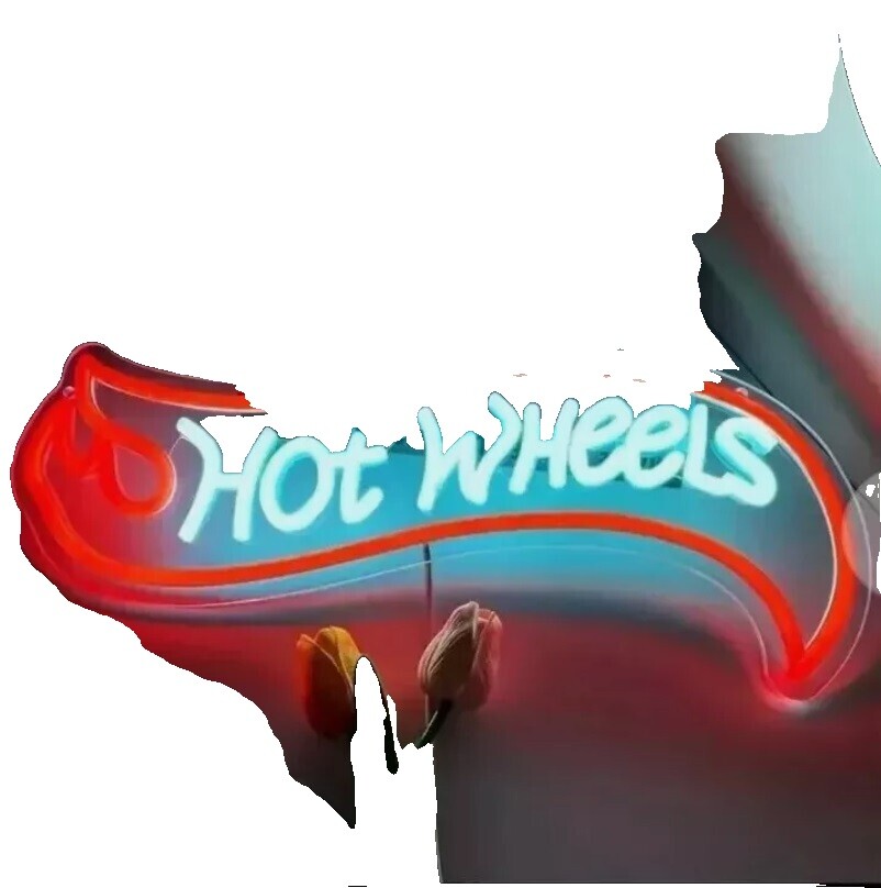 Hot Wheels Neon Sign | eBay