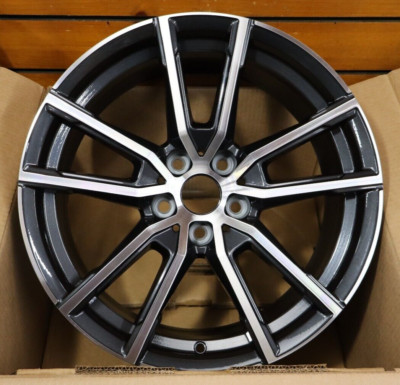 2022-2024 BMW 330i 330e 230i M240i Machined Charcoal OEM Wheel 18 ...