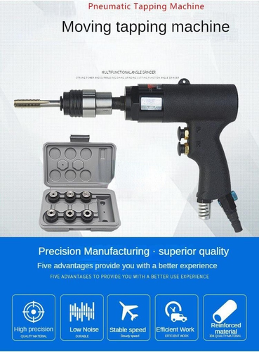 Pneumatic Tapping Machine M3-M12 Gun Power Thread Chuck Air Drill ...