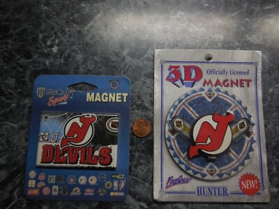 2 new jersey devils magnets/new | eBay