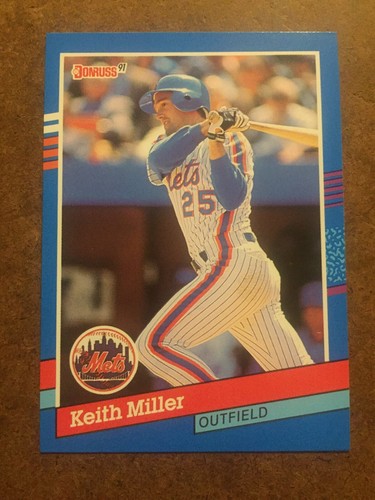 Keith Miller 248 Donruss 1991 MLB Baseball Card | eBay