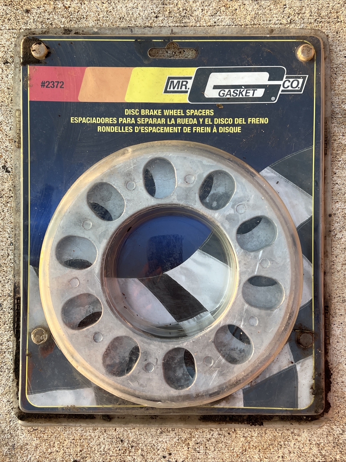 MR GASKET 2372 DISC BRAKE WHEEL SPACERS | eBay