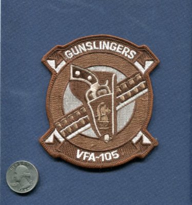 Original VFA-105 GUNSLINGERS US NAVY F-18 Hornet Fighter Squadron ...