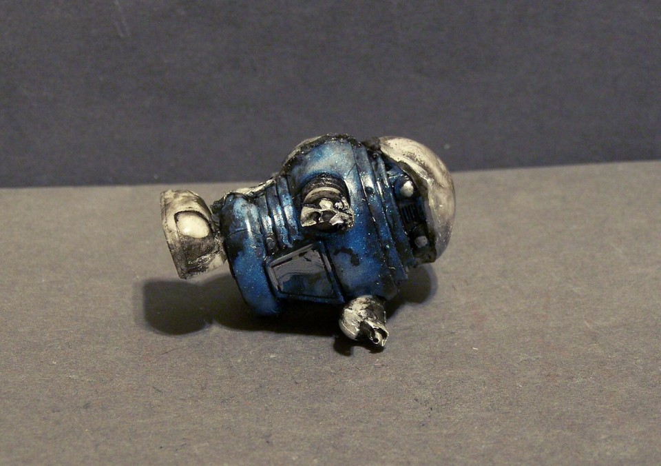 Custom Rascal Robot, Pocket Bot "THE ZOMBOT" ZOMBIE MINI STATUE D1 | eBay