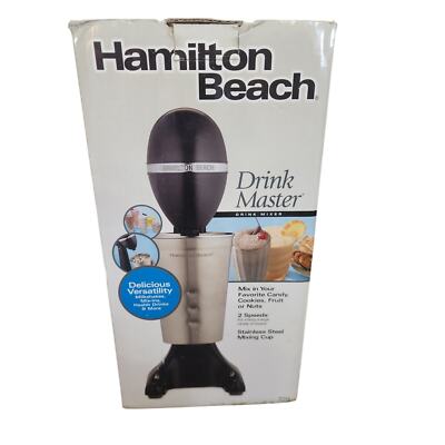Hamilton Beach Drink Master drink mixer in box stainless steel | eBay