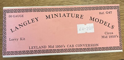 Langley Miniature Models G47 Leyland Mid 1950’s Cab Conversion OO gauge ...