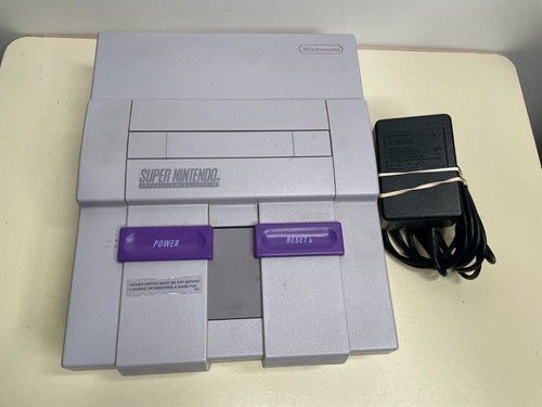 Bundle SNES Super Nintendo SNS-001 Power Supply SNS-002 Tested | eBay