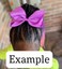 14” BRAIDED DRAWSTRING PONYTAIL FOR KIDS - 1b/Ombré Purple w/ Purple ...