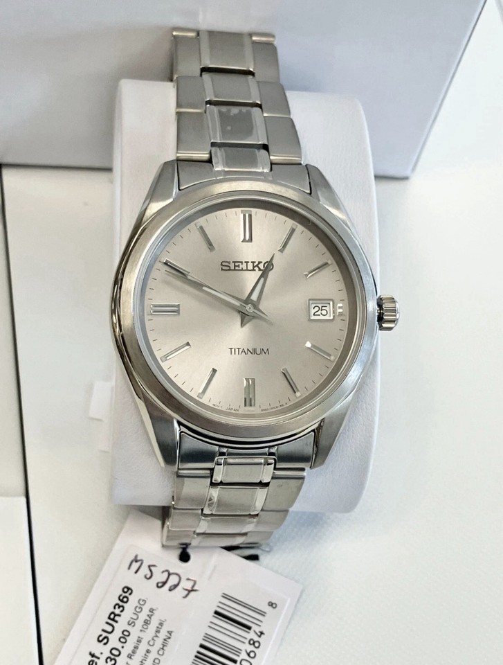 Seiko Silver Men's Watch - SUR369 | eBay