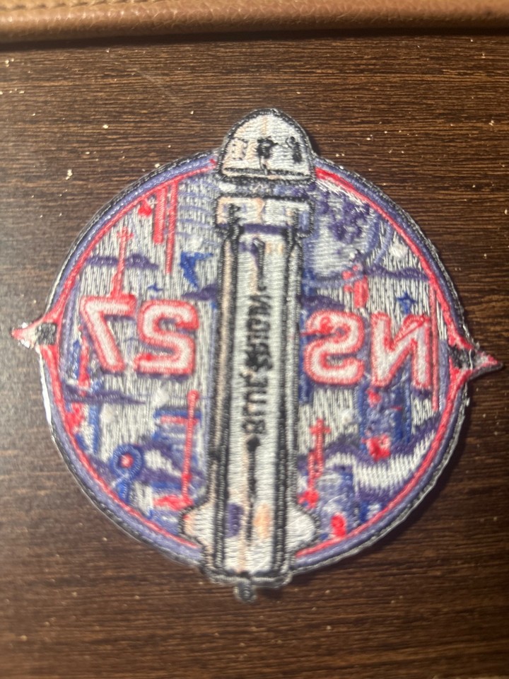 New Blue Origin NS-27 New Shepard Space Mission Patch Hidden 7 ...