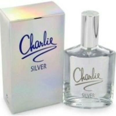CHARLIE SILVER by Revlon Perfume 3.4 / 3.3 oz EDT For Women New in Box ...