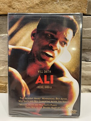 ALI DVD Will Smith 2002 Boxing Movies Muhammad Ali - Brand New & Sealed ...