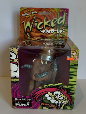 Vintage WICKED WIND UP Severed Hand Basic Fun Item 630-0 NIP Halloween ...