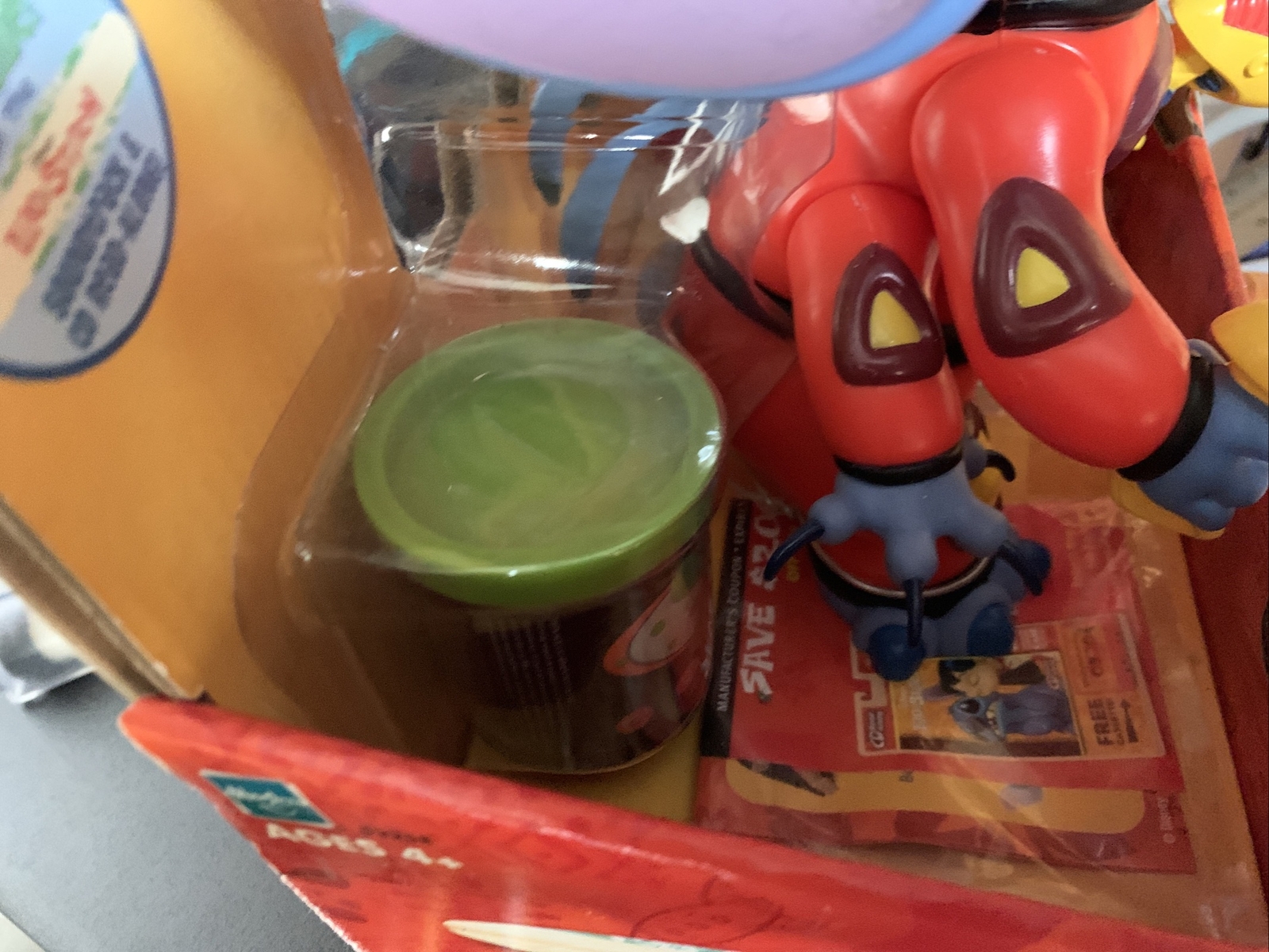 VERY RARE LILO & STITCH TALKING SPITTING SLIME EXPERIMENT 626 TOY NEVER ...