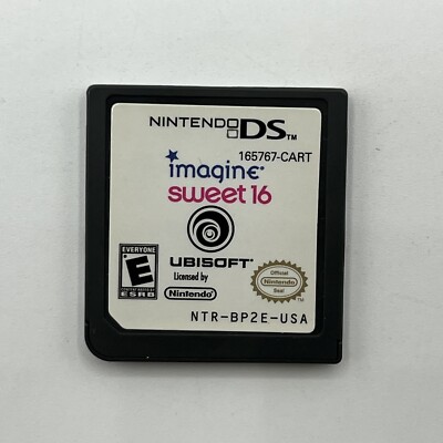 Nintendo DS Imagine Sweet 16 Authentic Tested Working Official NDS ...