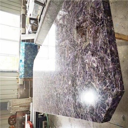Stone Countertops With Purple Amethyst Stone Kitchen & Bathroom ...