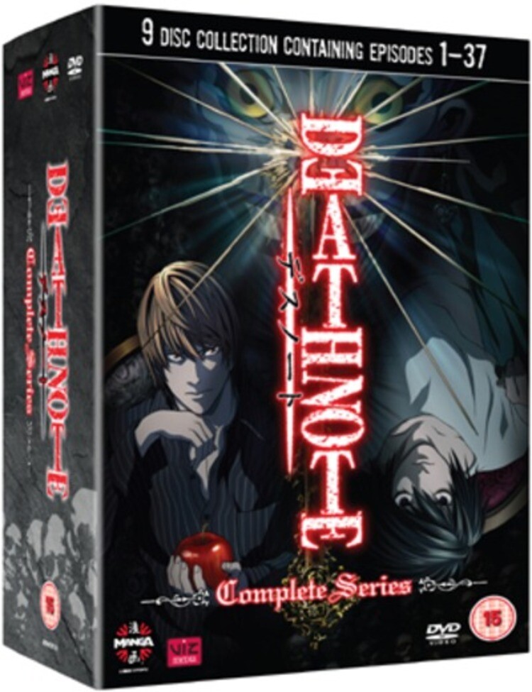 Death Note: Complete Series (DVD) Kappei Yamaguchi Mamoru Miyano (UK ...