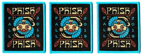 Phish Sloth Fall Tour Lot of 3 Patches Emblem Symbol Insignia Badge ...