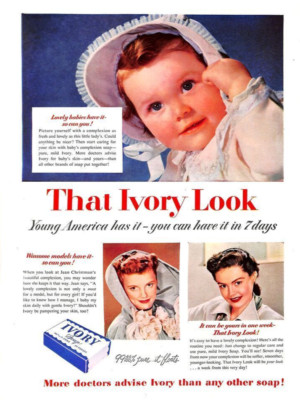 Vintage Ivory Soap Ad Reproduction Print Advertising 17x12 | eBay