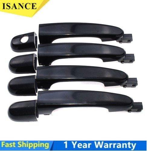 4Pcs Front Rear LH RH Outer Door Handle for Kia Sportage 2005-2010 ...