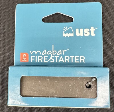 Fire Starter UST Magbar Magnesium Bar & Flint Rod Striker | eBay