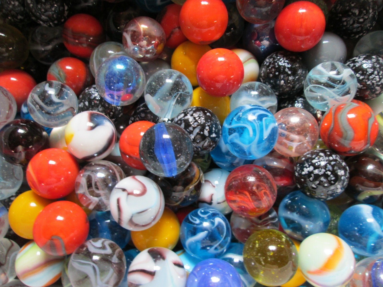MARBLES 2 POUNDS 1 INCH PREMIUM MIX SELECT MARBLES | eBay