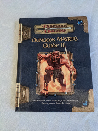 Dungeons & Dragons Dungeon Master's Guide II 3.5 Edition (3.5e) D20 HC ...