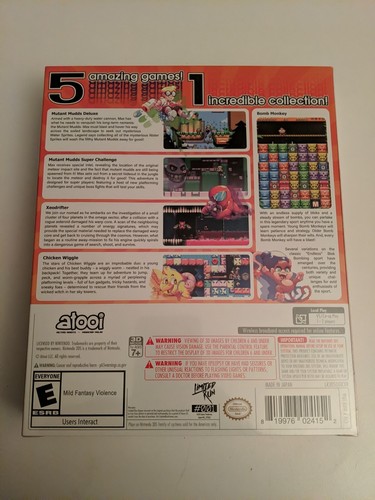 Atooi Collection Collector's Edition Nintendo 3DS Limited Run Games 001 ...